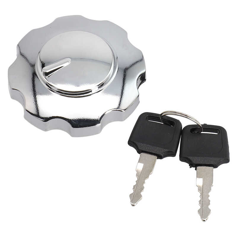 Universal Aluminum Alloy Motorcycle Locking Fuel Cap ATV Fuel Tank Cap ...