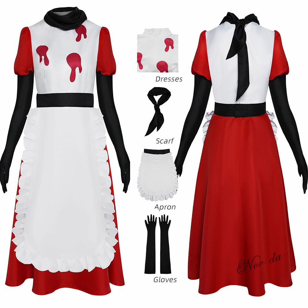 § Niffty Cosplay Hazbin Cos Hotel Costume Anime Fancy Dress Outfit ...