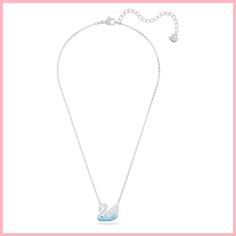 Swarovski Blue Swan Iconic Swan retailers Necklace