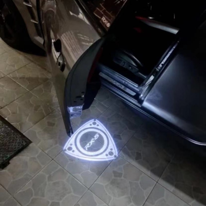 LED Car Door Badge Light Projector Courtesy Ghost Shadow Welcome Lamps ...