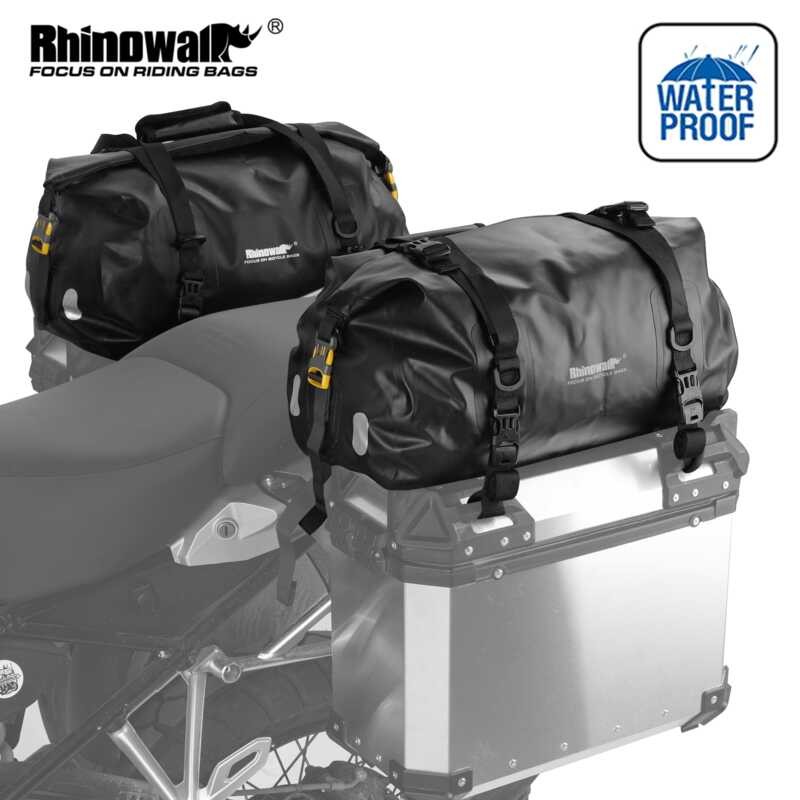 Motorcycle Rhinowalk Side Box Bag 1 Piece 20L Rainproof Pannier Lage ...