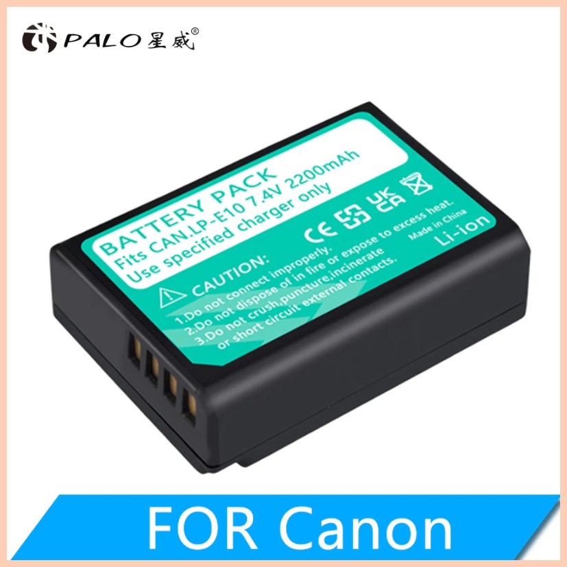 LP-E10 LPE10 Lp E10 Battery PALO LP-E10 for Canon Eos 1100D 1200D 1300D ...
