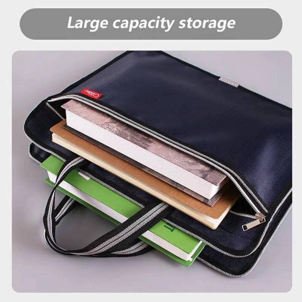 Large Capacity Documents Bag Handbag Waterproof Document File Paper ...