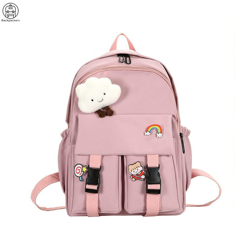 Large-capacity Backpack Korean Version High School Student Style Simple ...