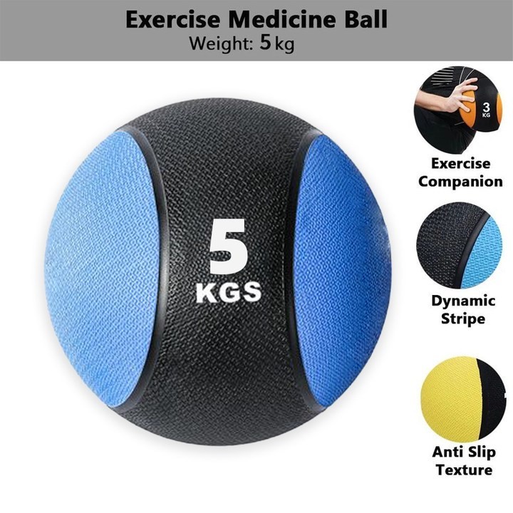 Slam Ball Medicine ball Solid rubber Super elastic 1/2/3/4/5 KG ...