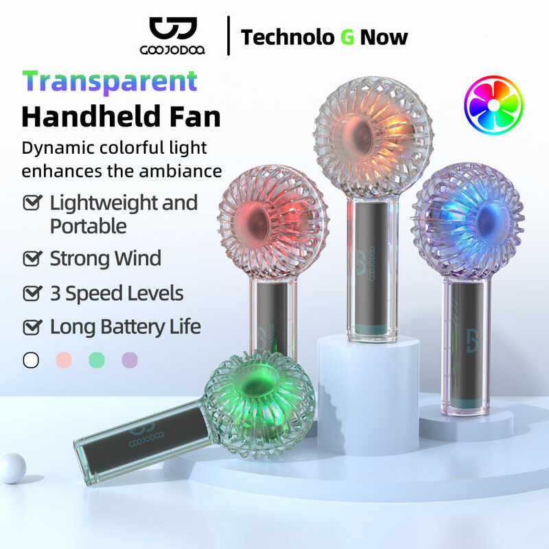 GOOJODOQ 2025 New Electric Mini Rechargeable Table Handheld USB Desk ...