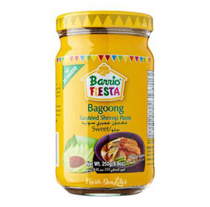 Barrio Fiesta Bagoong Sauteed Shrimp Paste Sweet ( 250 G ) | Shopee ...