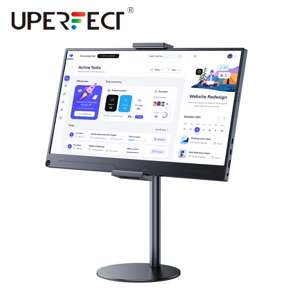 Portable Monitor Holder Stand 12-17.3 Inch Portable Monitor Stand Mount ...