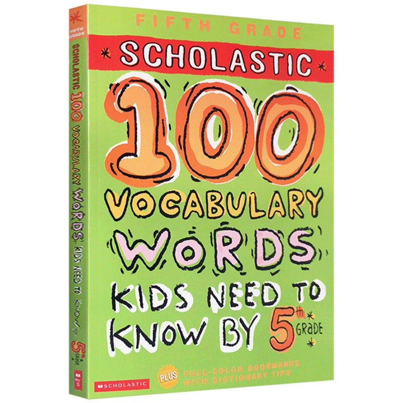Authentic Xuele USA 100 English Vocabulary Words for Fifth Grade ...