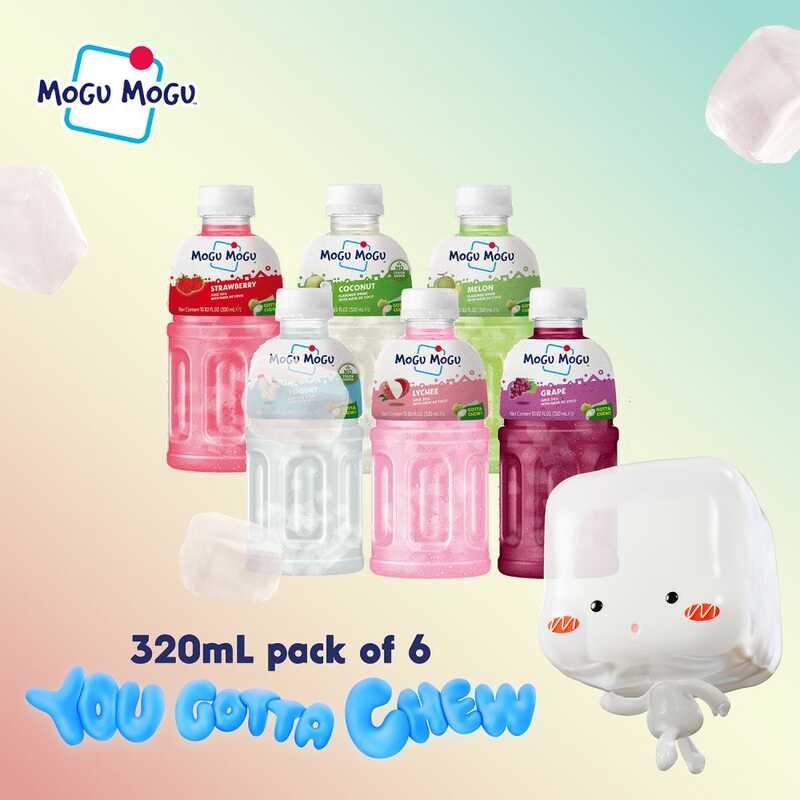 Mogu Mogu Bundle 320Ml X 6 (Random Flavors) | Shopee Philippines