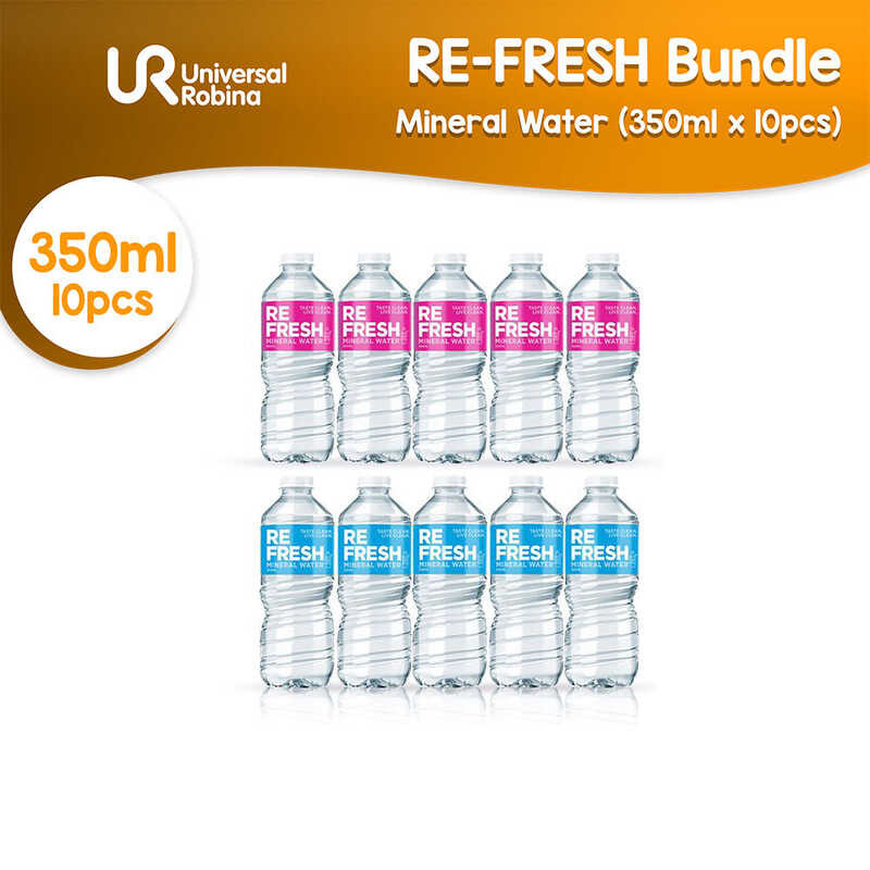 10 X Refresh Mineral Water (350Ml) | Shopee Philippines
