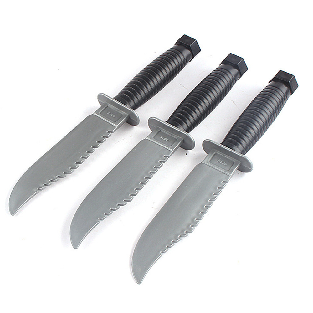 Fake Realistic Knife Props Scream Ghost Face Hunting Knife Weapon ...