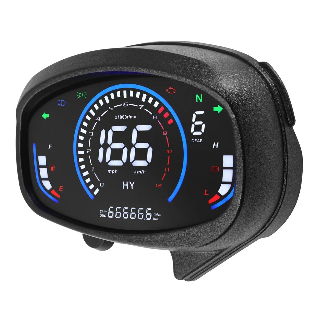 New Motorcycle LED Instrument Speedometer RPM For Honda XRM110RS ...