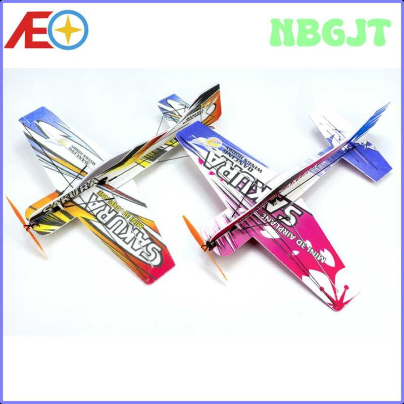 Xj GJT RC Air Plane 3D Airplane Micro Mini Foam EPP PP F3p Lightset KIT Model Hobby Sakura ...