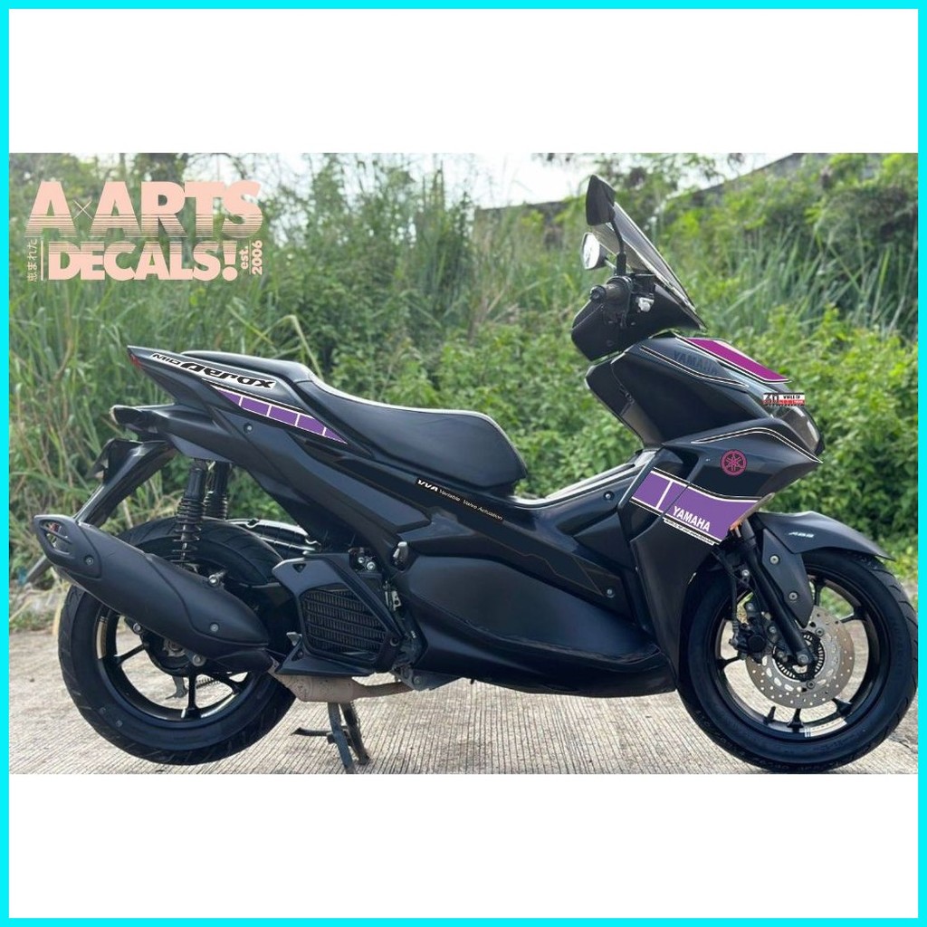 Aerox 155 Version 2 MOTO GP 60th Anniversay Sticker Decals | Shopee ...