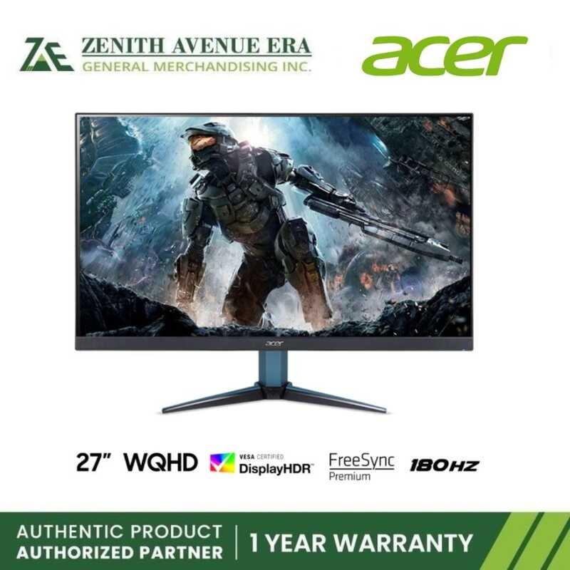 ACER NITRO Vg271u M3bmiipx 27" Hdmi:2560X1440 144Hz Dp:2560X1440 180Hz ...