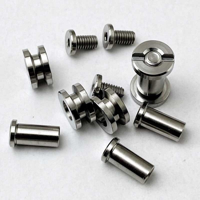 Full Set 1 Handle Titanium Screws Spindle Support Shaft Ng Rick ...