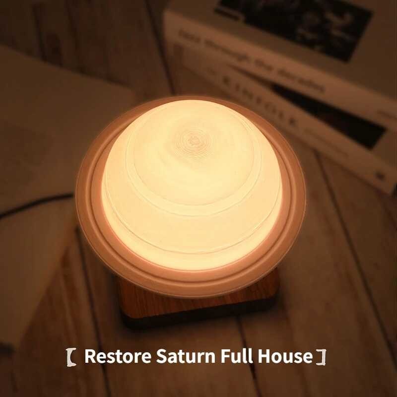 star Maglev ball 3D printing Saturn simple bedside atmosphere table ...