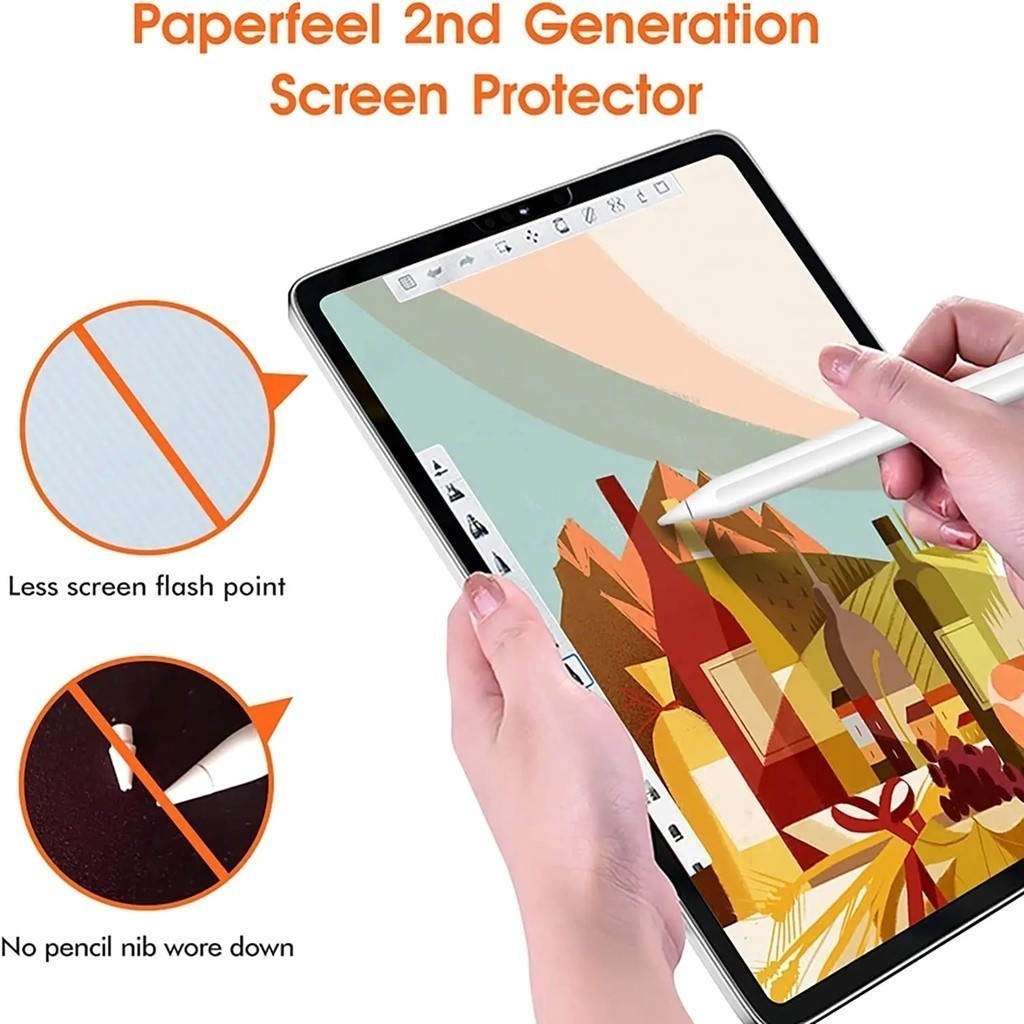 Paper Feel Screen Protector For Huawei MatePad SE 2024 11" AGS6-W09 11. ...