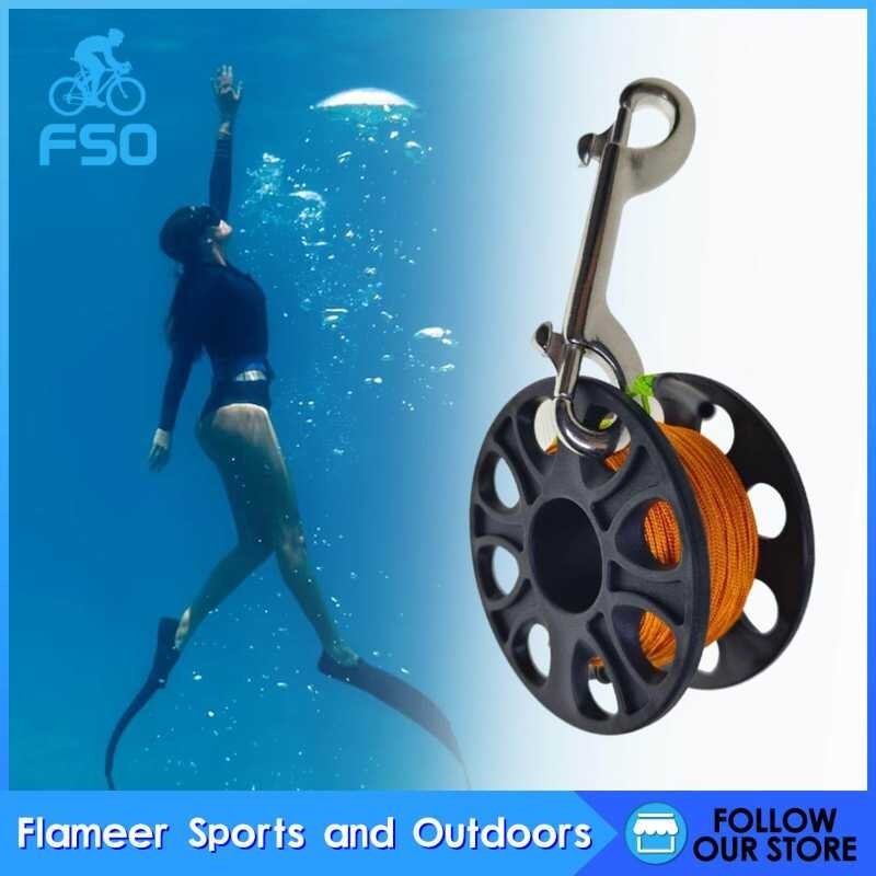 Flameer Finger Spool Reel Para Sa Cave Dive Snorkeling Scuba Diving ...