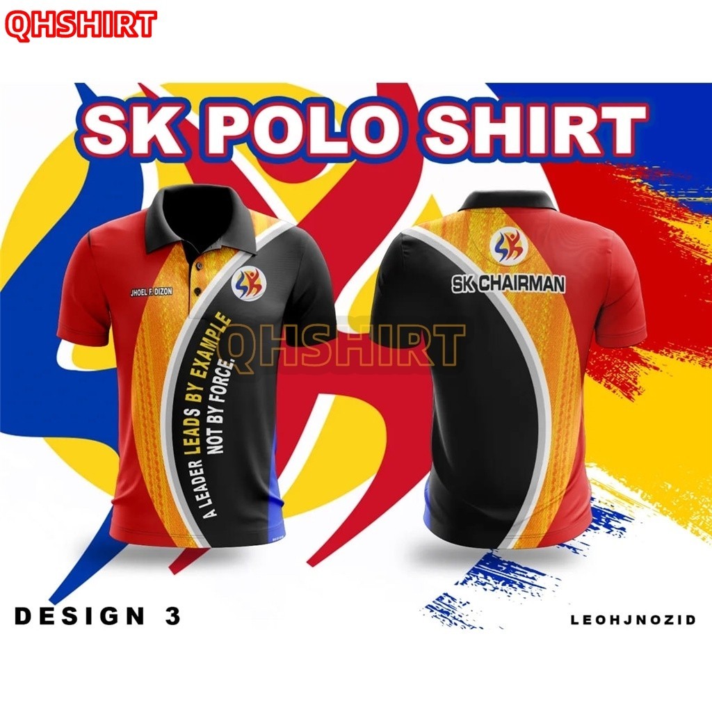 Full sublimation SK polo shirt for men | Shopee Philippines