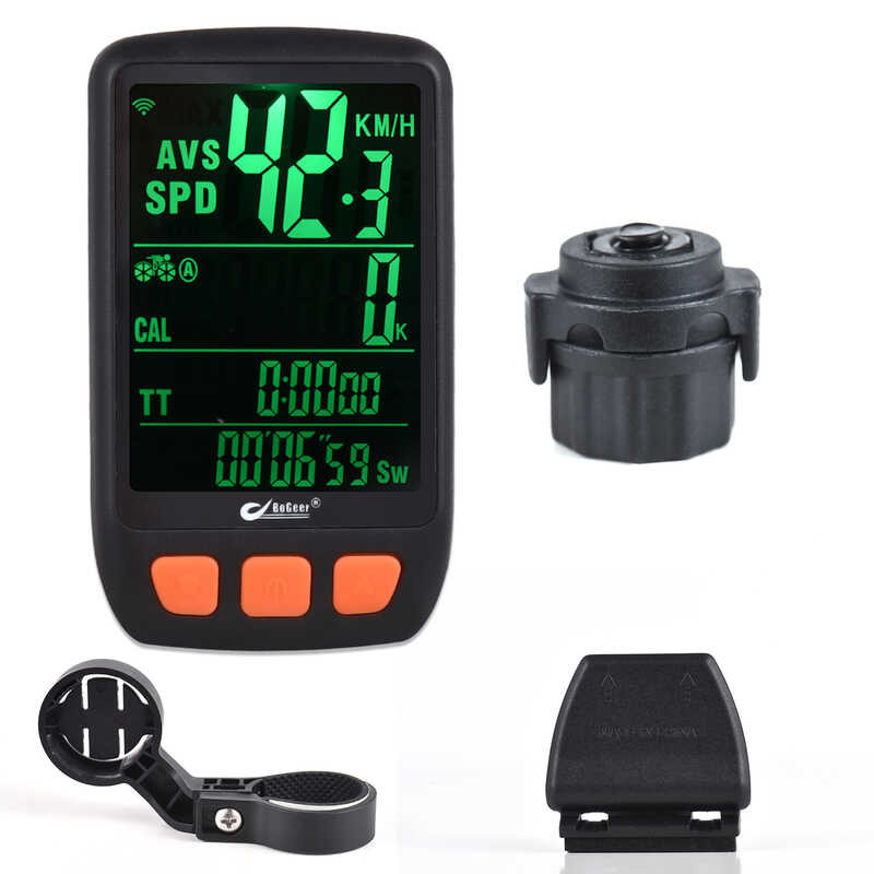 Bicycle Cycg Computer Wireless Digital Speedometer Odometer Gamit Ang ...