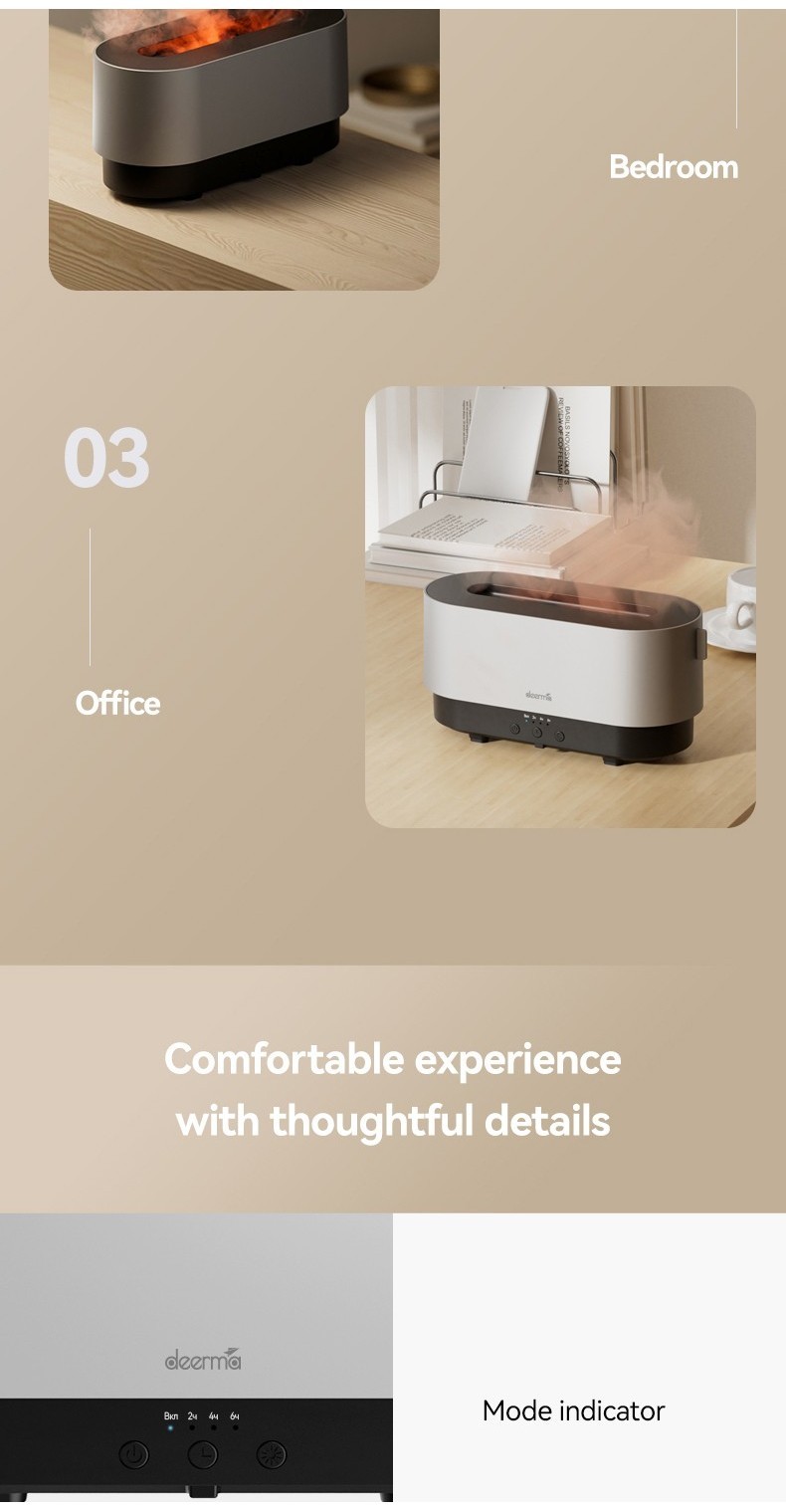 Deerma PX310W Humidifier Essential Oil Diffuser Aromatherapy Diffuser 3 ...