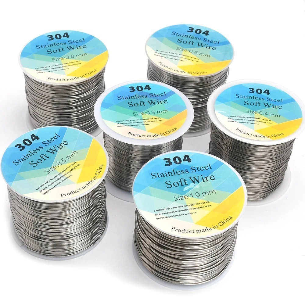 304 Stainless Steel Wire Wire 0.3-1.0mm Steel Wire Soft Thin Stainless ...