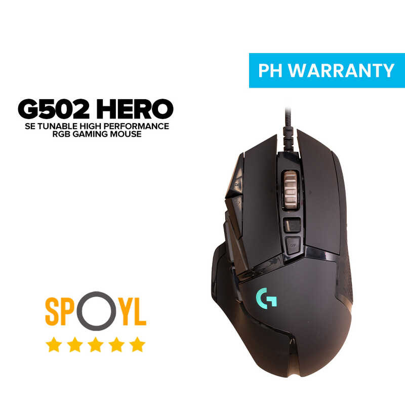 G502 Logitech Hero / G502hero SE Tunable High Performance RGB Gaming ...