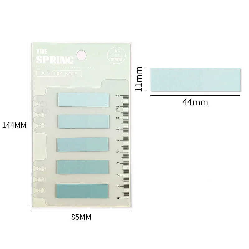 LY [Egizmo]100 Sheets/Pack Mga Kulay Na Sticky Notes Memo Pad Label ...