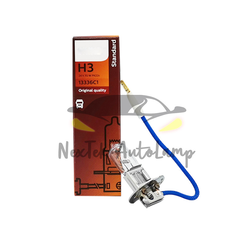 H1 H3 H4 H7 3200K 24V 70W 70/75W Original Car Standard Halogen Headlight High Low Beam Lamp (1 ...