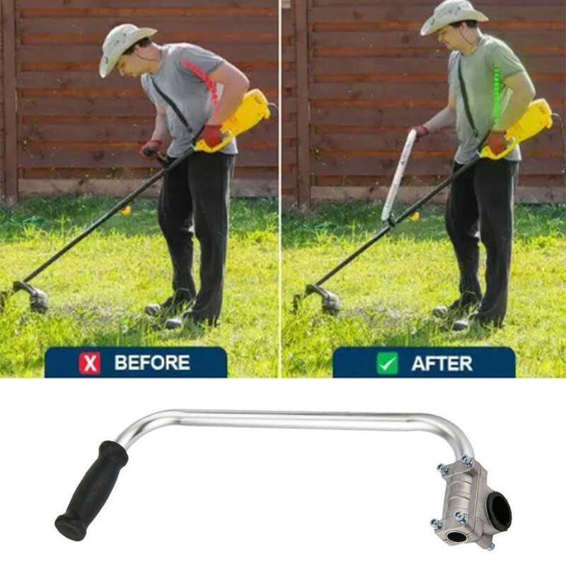 & Ergonomic We-Ed Eater Handle Auxiliary Handle For Lawnmower ...