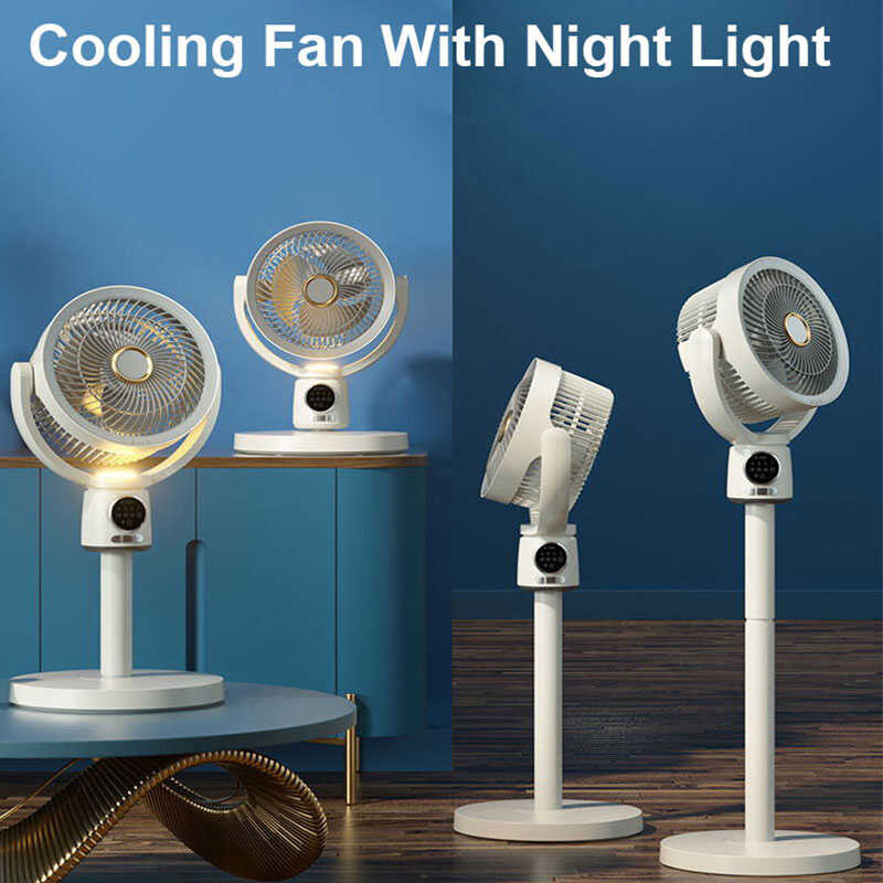 ZXH Electric Or Stand Circulating Cook Fan Remote Air Blower Dormitory ...