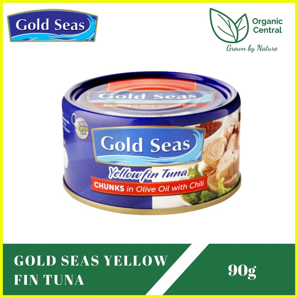 ☸ Gold Seas Yellowfin Tuna Chunks 90g/ 185g | Shopee Philippines
