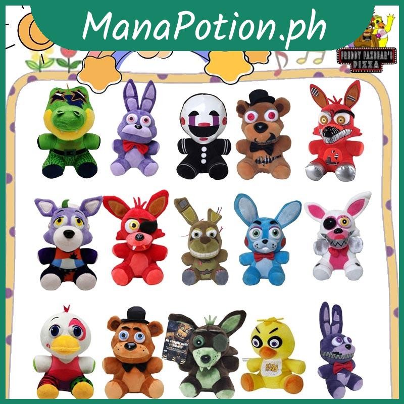 FNAF Five Nights at Freddy's Plushie Toy Plush Bear Foxy Bonnie Chica ...