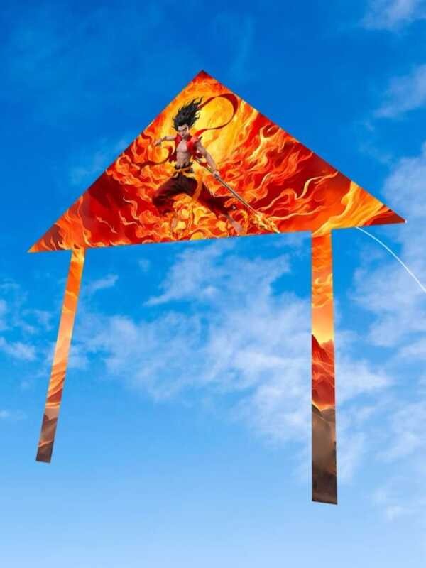 New Snake 2025 Year Na Zha 2 Magic Child Chaos at Sea Kite Red Advanced ...