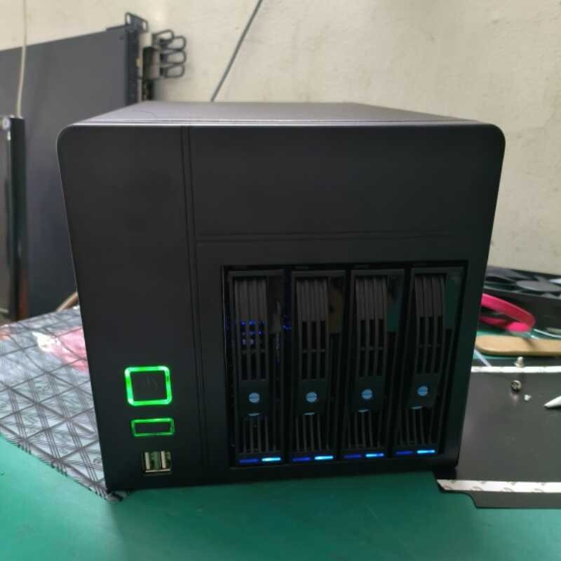 ♣ 4/6/8 Bay NAS Storage Gigabit File Server Feiniu Private Cloud Black ...