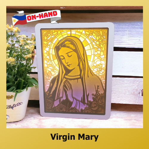 Virgin Mary (Mama Mary Religious Decoration and Lamp) | Shopee Philippines