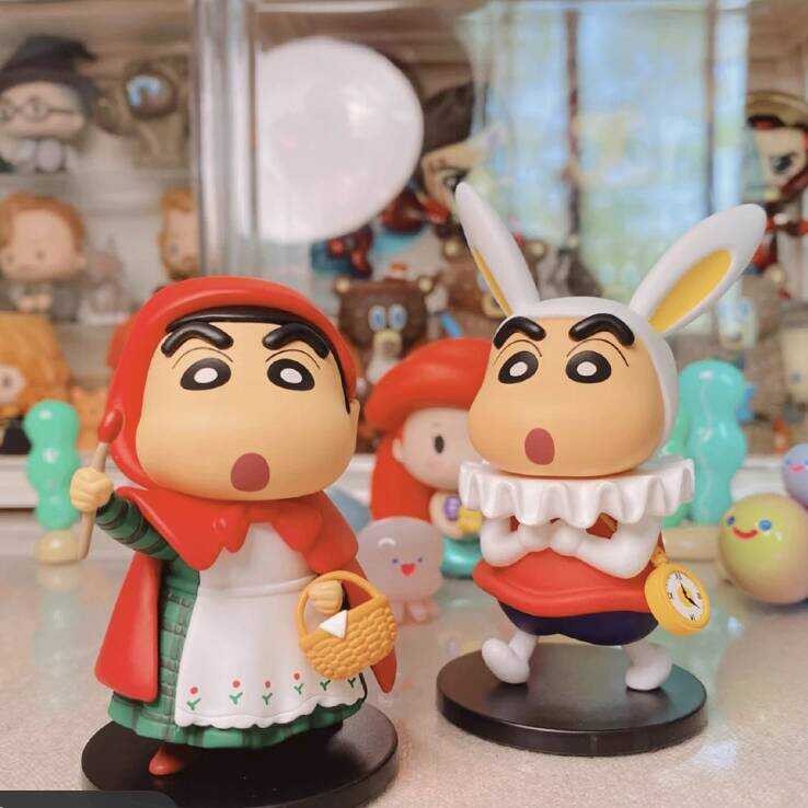 Crayon Shin-Chan Blind Box Fairy Tale Series Fig Cute Ornament Handheld ...