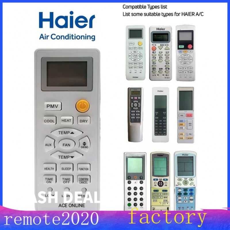 Universal Remote Control For Haier Aircond Air Conditioner (Ks-He01v ...
