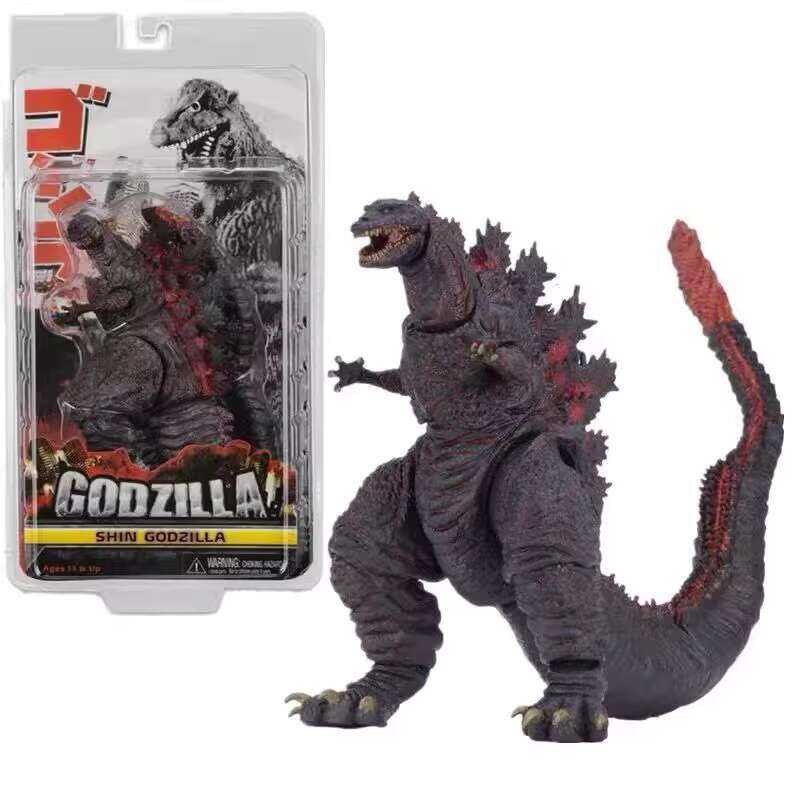 NECA Movie Version 2016 Real Godzilla Dinosaur Monster Movable Godzilla ...
