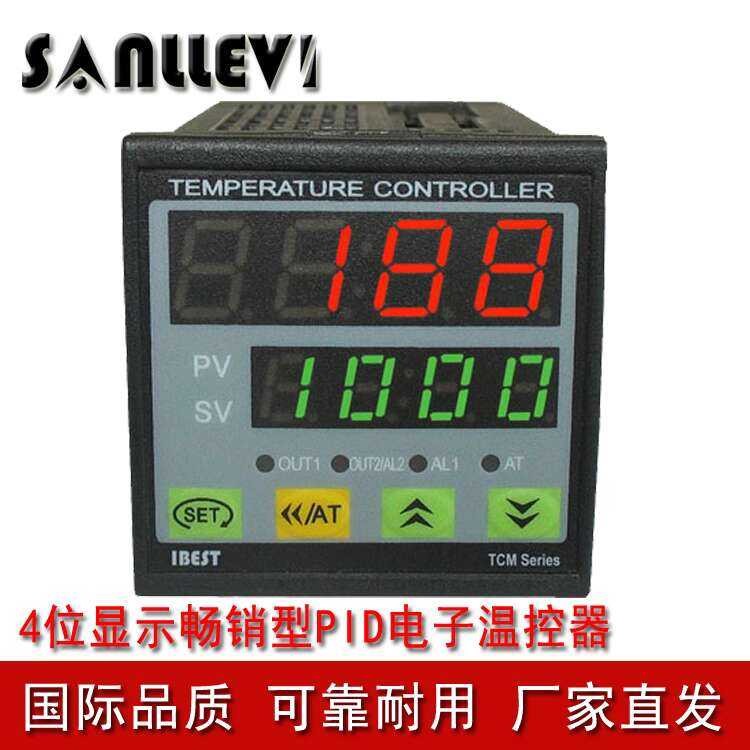 COD ☑☑ PID Temperature Controller Instrument One Output + Alarm TCM Four-Digit Display Produced ...