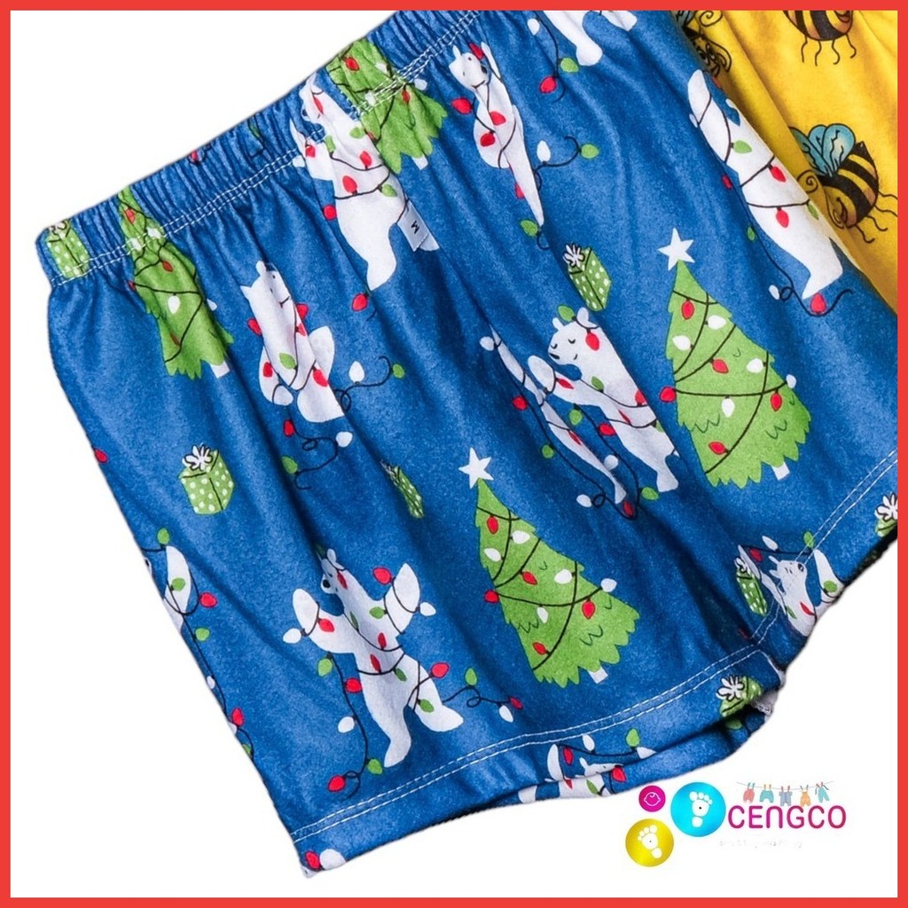 3 Pcs Short For Baby Boys Newborn to Toddler Printed Cute Character ...