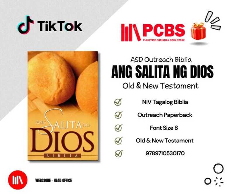 PCBS ASD Holy Bible Outreach (NIV TAGALOG BIBLIA/ANG SALITA NG DIOS ...
