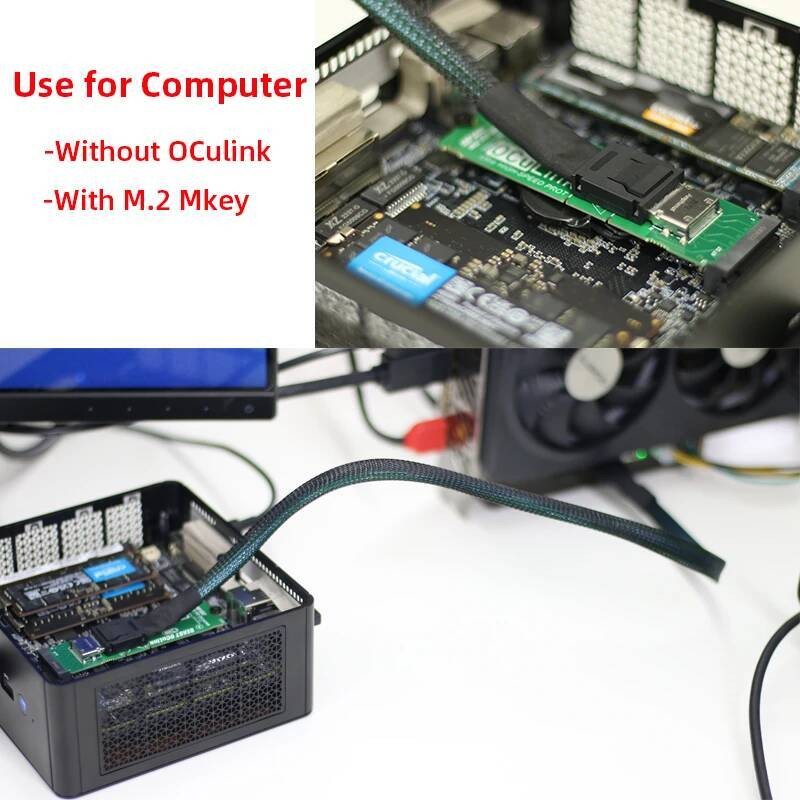 GDC EXP High Speed GPU Dock PCIe 4.0 x4 Mini PC Notebook Laptop ...