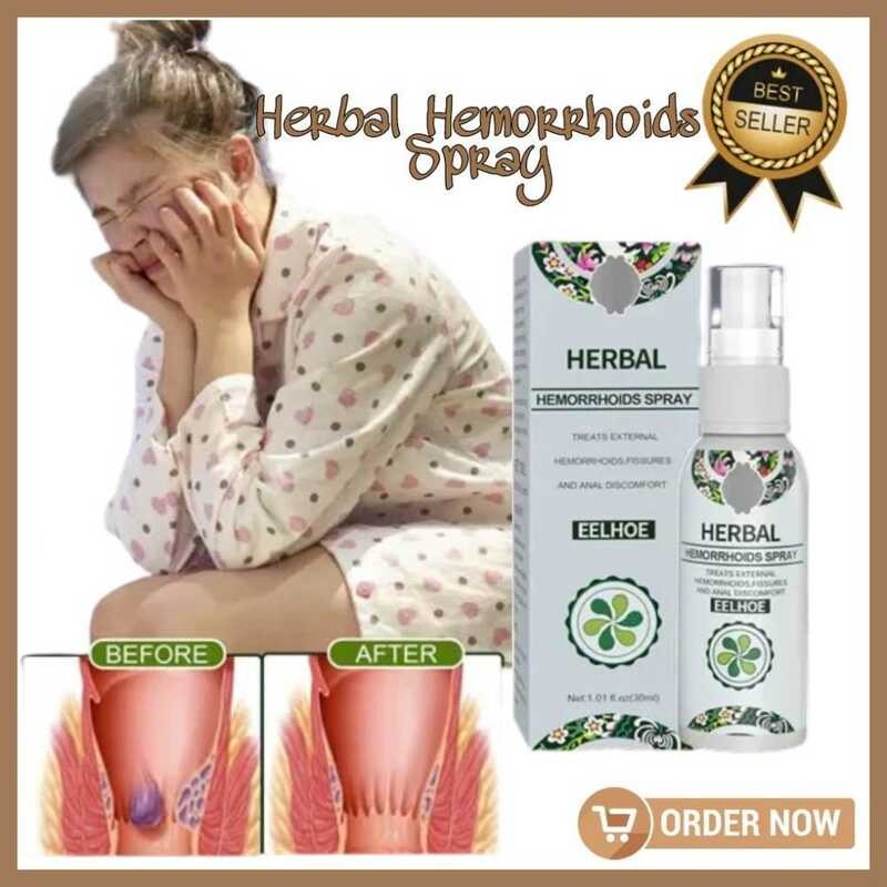 100% Effective EELHOE Natural Herbal Hemorrhoids Spray Original Gamot ...