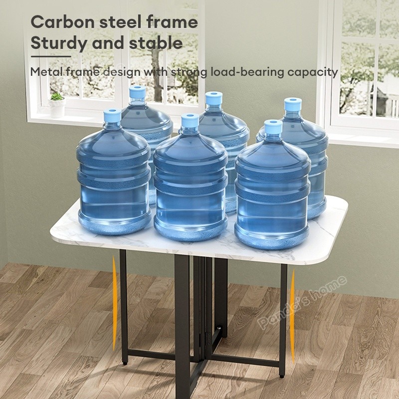 Solid Wood Folding Table Folding Dining Table 60/70/80/100/120/140CM ...