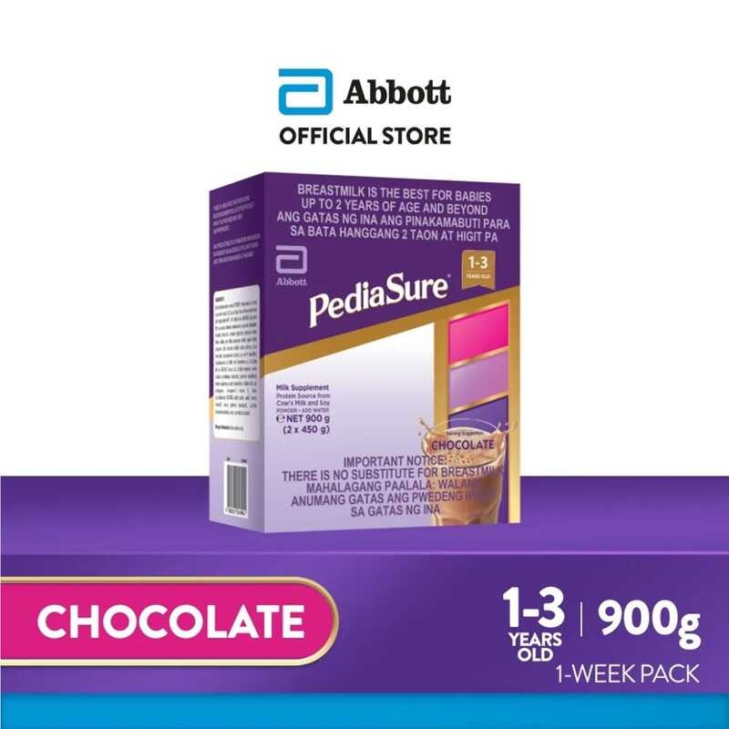 Pediasure Chocolate 900G For Kids 1-3 Years Old Milk Supplement Powder ...