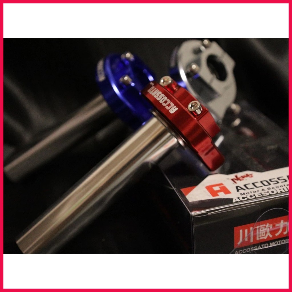 ACCOSSATO PREMIUM COPY ANTI THEFT SINGLE QUICK ALLOY THROTTLE UNIVERSAL ...