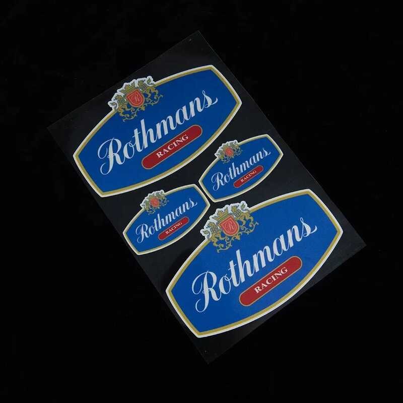 Stickers Motorcycle Rothmans Racing Car Bike Helmet Decals For Suzuki ...